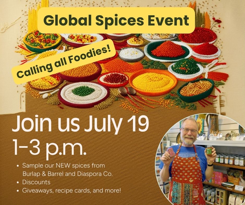 Attend Our Global Spices Event – The Work Of Our Hands