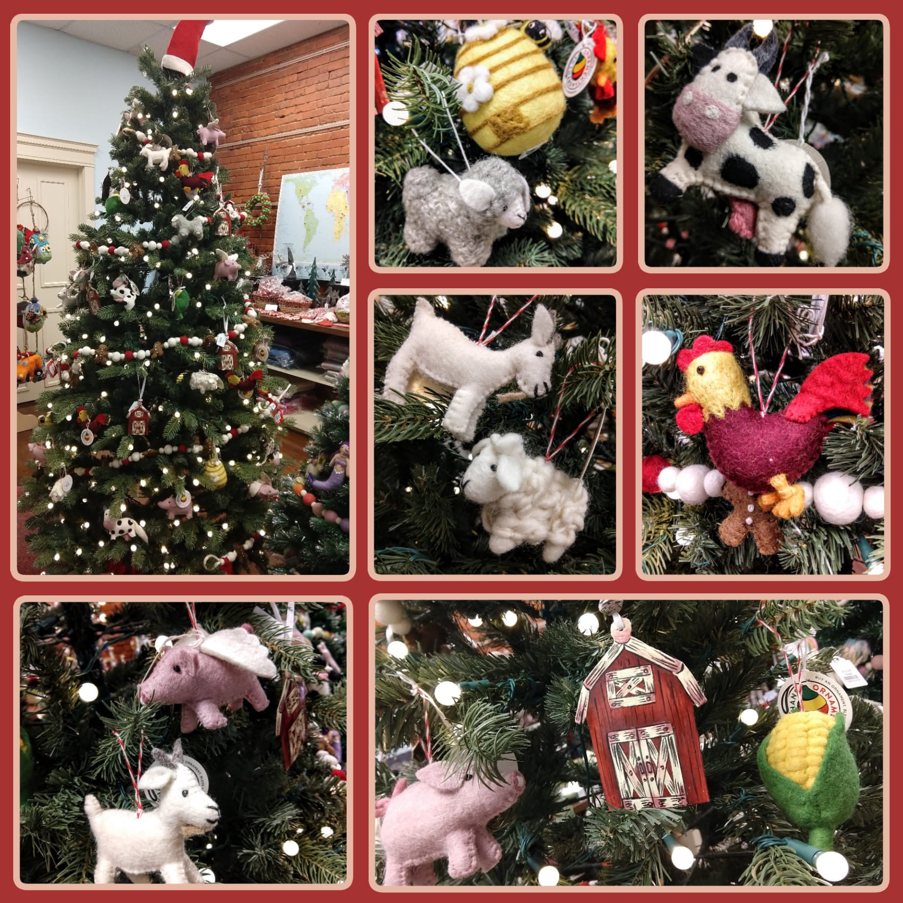 Farm Yard Christmas Tree – The Work Of Our Hands